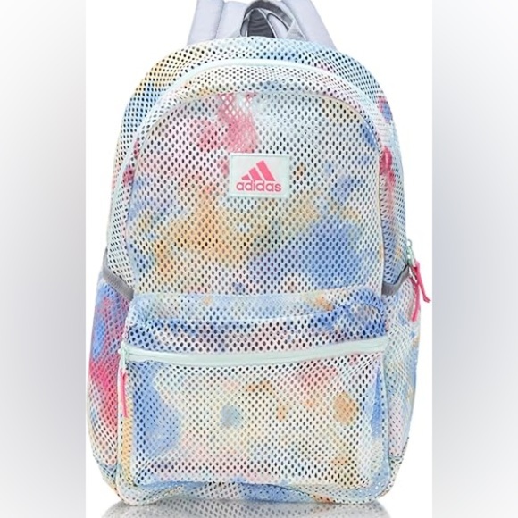 adidas | Bags | Adidas Hermosa Mesh Backpack Seethrough Transparent ...